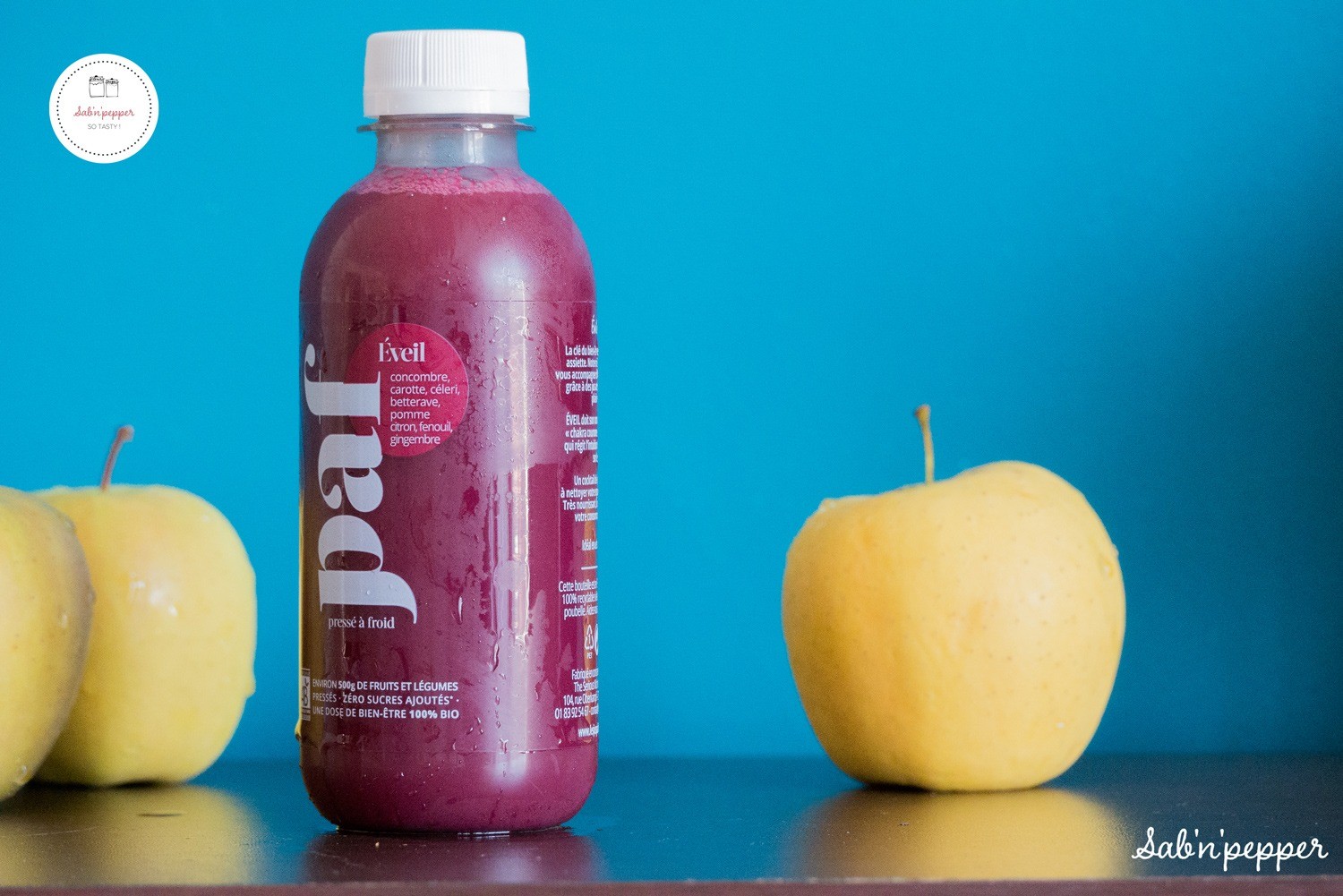 J'ai testé PAF le jus bio (code promo inside) - Sab'n'Pepper