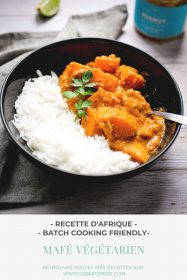 Mafé végétarien : une recette savoureuse - Sab'n'Pepper